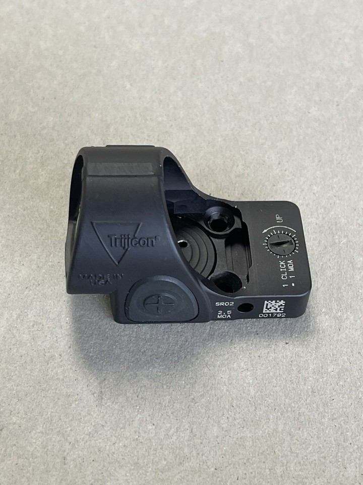 Trijicon SRO 2.5 MOA Adjustable LED Reflex Sight & Glock Adapter | eBay