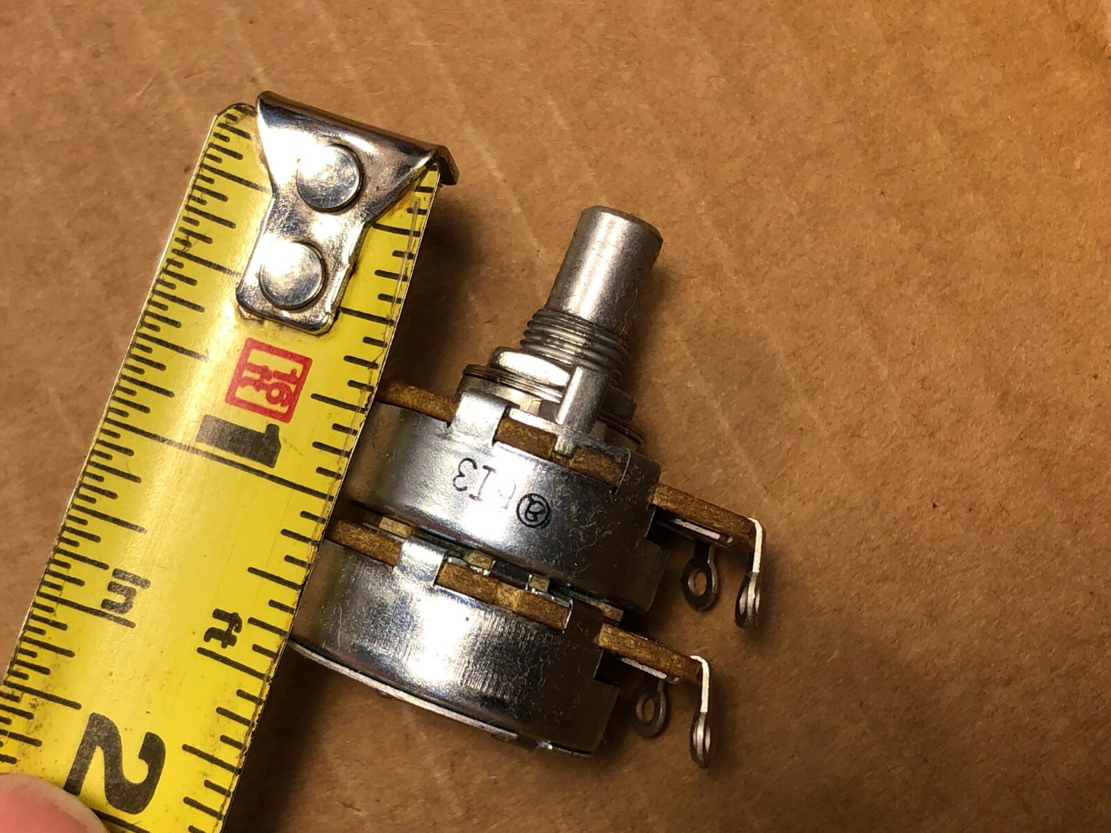 New Alpha 500k ohm Stereo Potentiometer Guitar Amp Linear Taper Pot ...