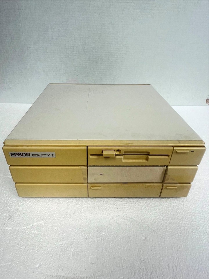 Vintage Epson Equity II Q901A Beige Desktop Computer, No HD, As-Is ...