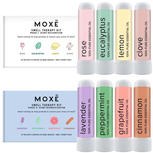 MOXĒ Smell Training Kit, Made in USA, 8 Essential Oils, Olfactory ...