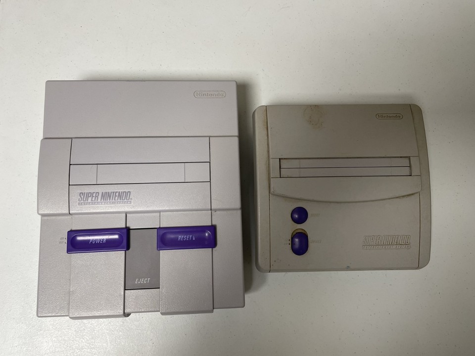 Super Nintendo Original and Junior SNES Lot - For Parts or Repair ...