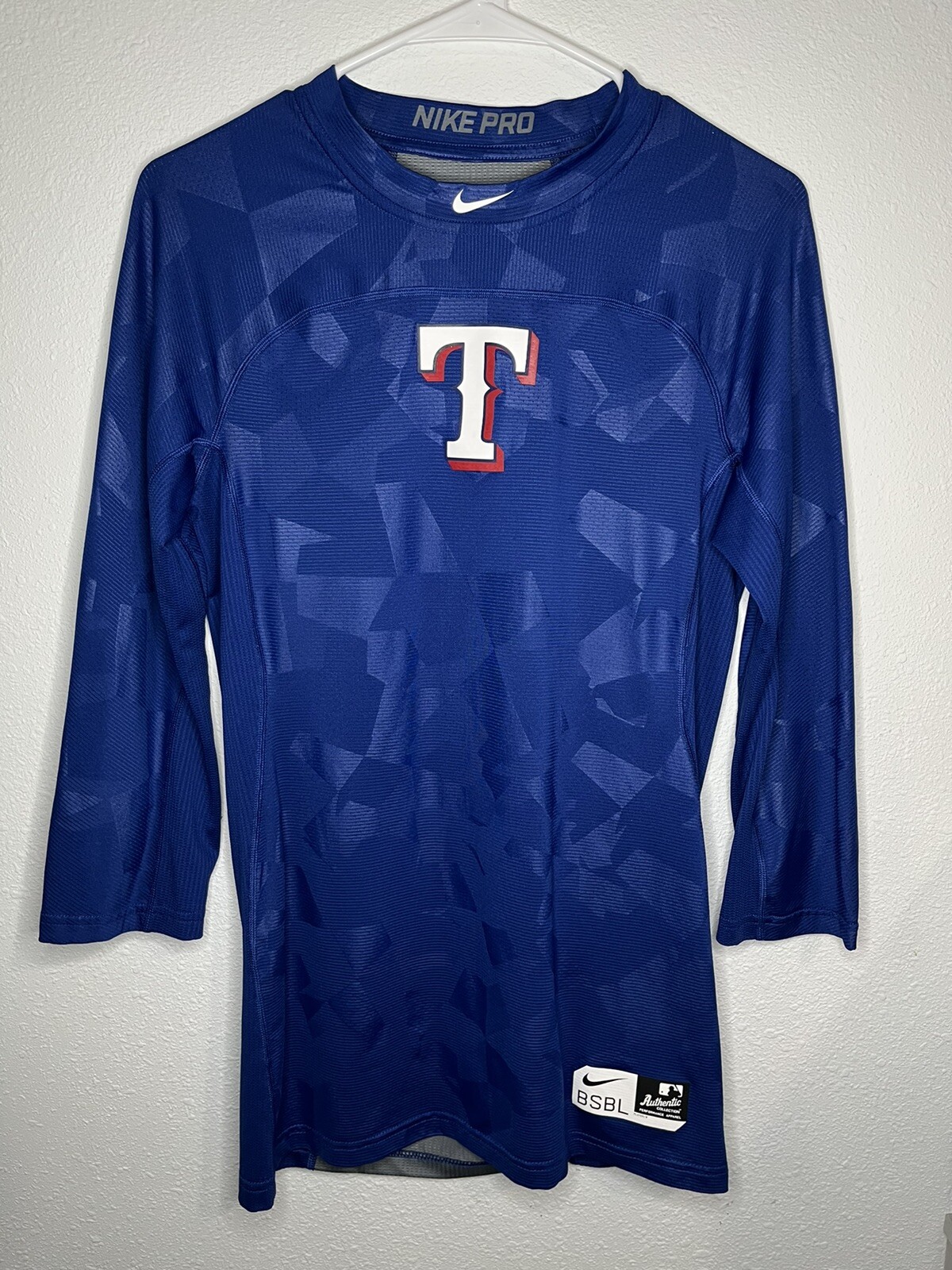 Texas Ranger MLB Nike Pro HYPERCOOL mens small - Gem
