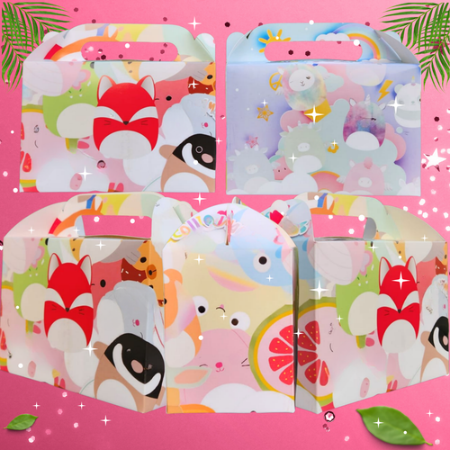 SQUISHMALLOWS gift box birthday party supplies favor centerpiece ...