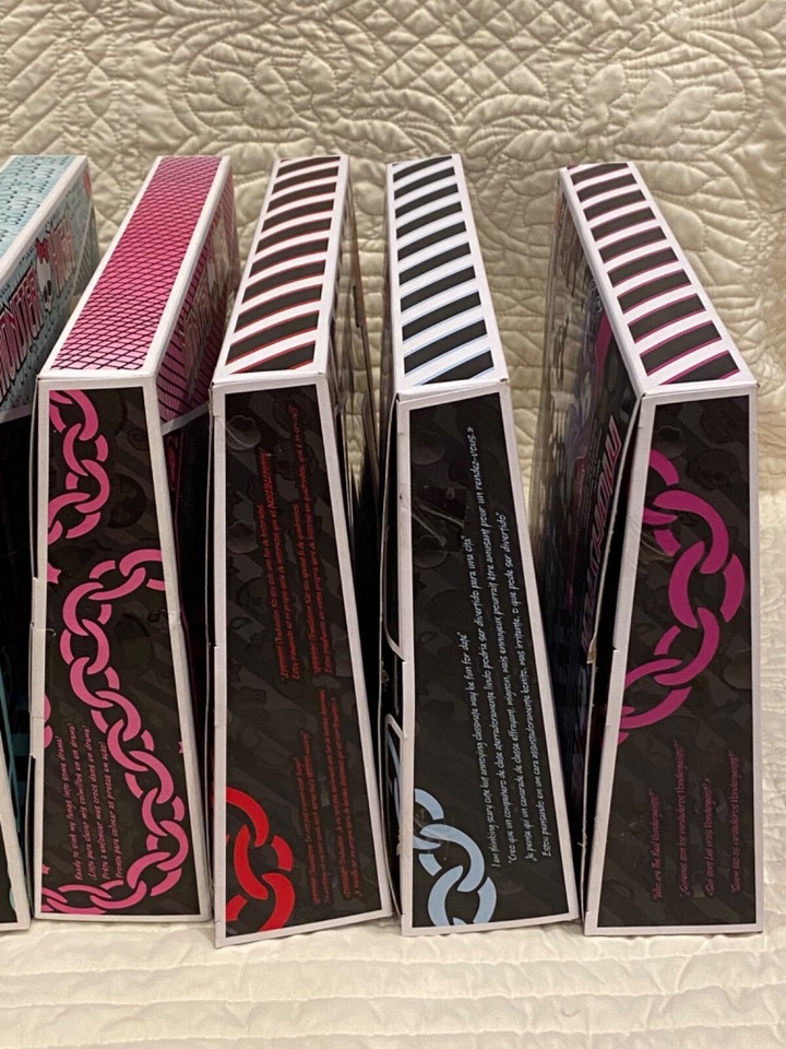 EMPTY Box_Lot 7_Monster High doll 1st Wave G1 Boo-riginal ...