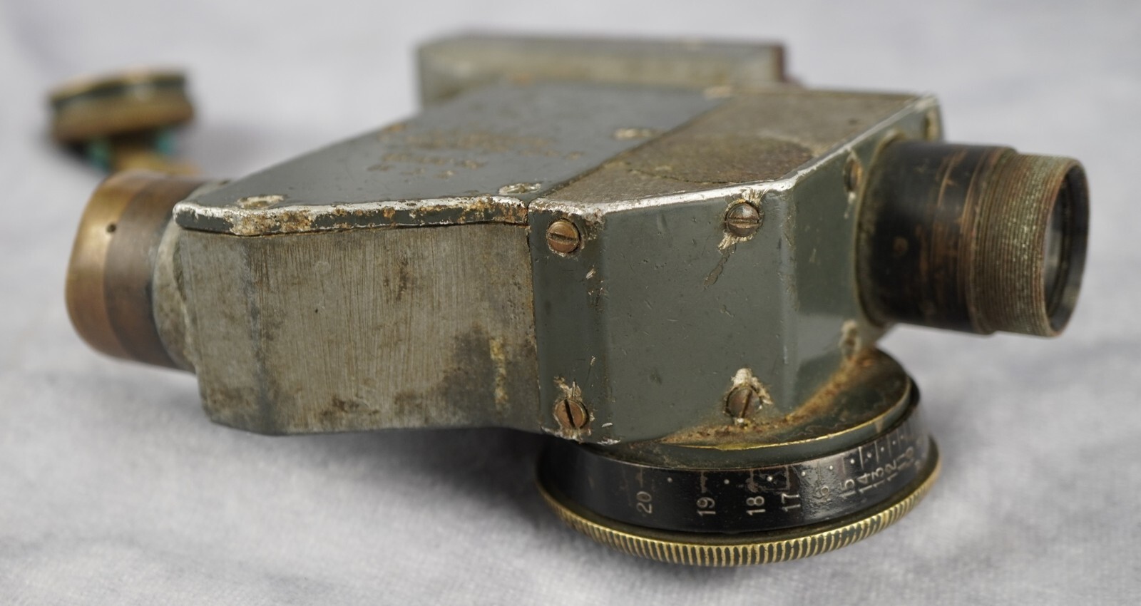 WW1 WWII German Wehrmacht ZF12 MG08 Machine Gun Optic Scope US Army vet estate | eBay