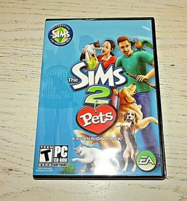 Sims 2 Pets Expansion Pack 2 Disks Complete with Code Key PC CD-Rom EA ...
