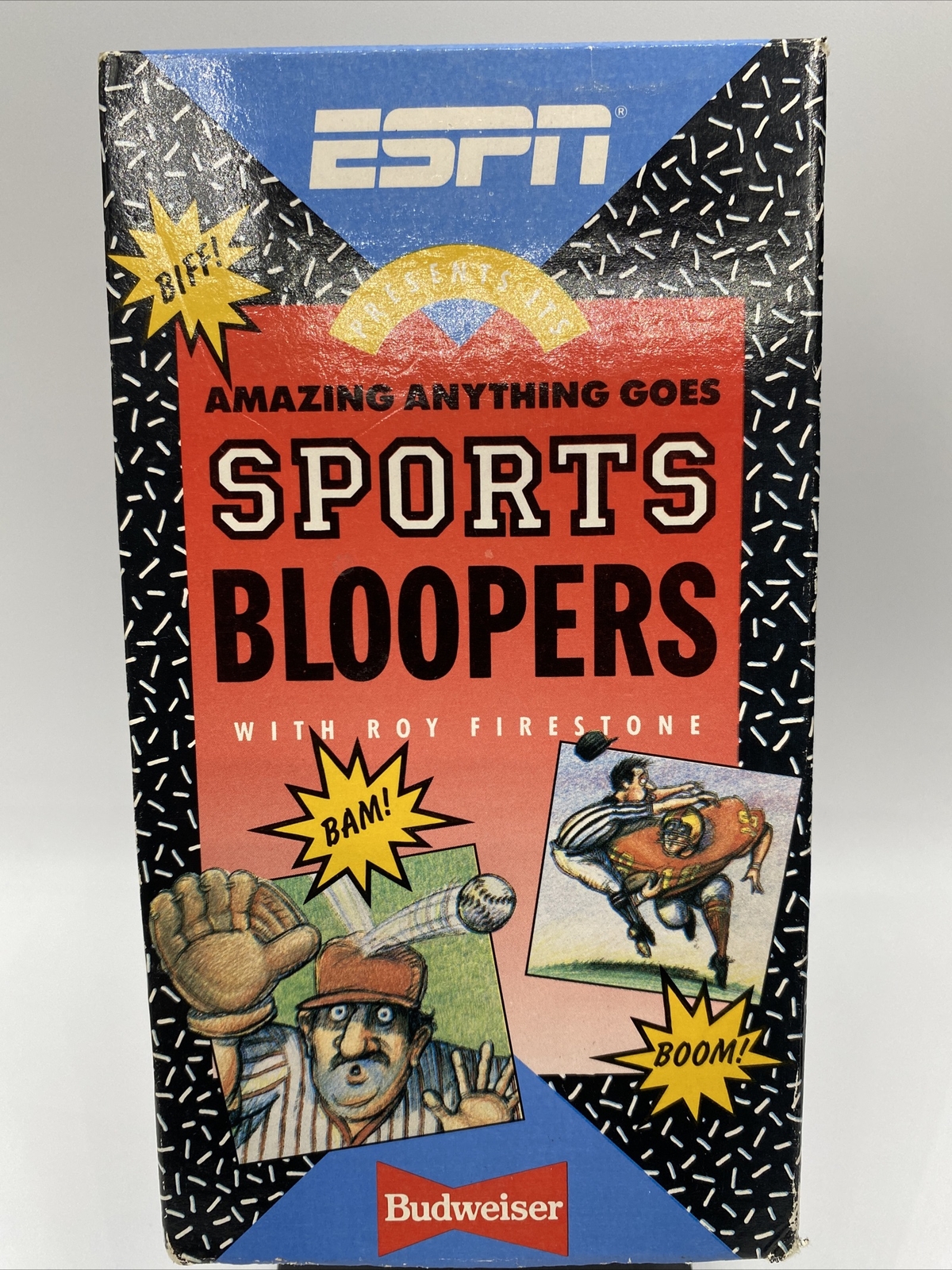 ESPNs Amazing Biff Bam Boom Anything Goes Sports Bloopers (VHS, 1996 ...