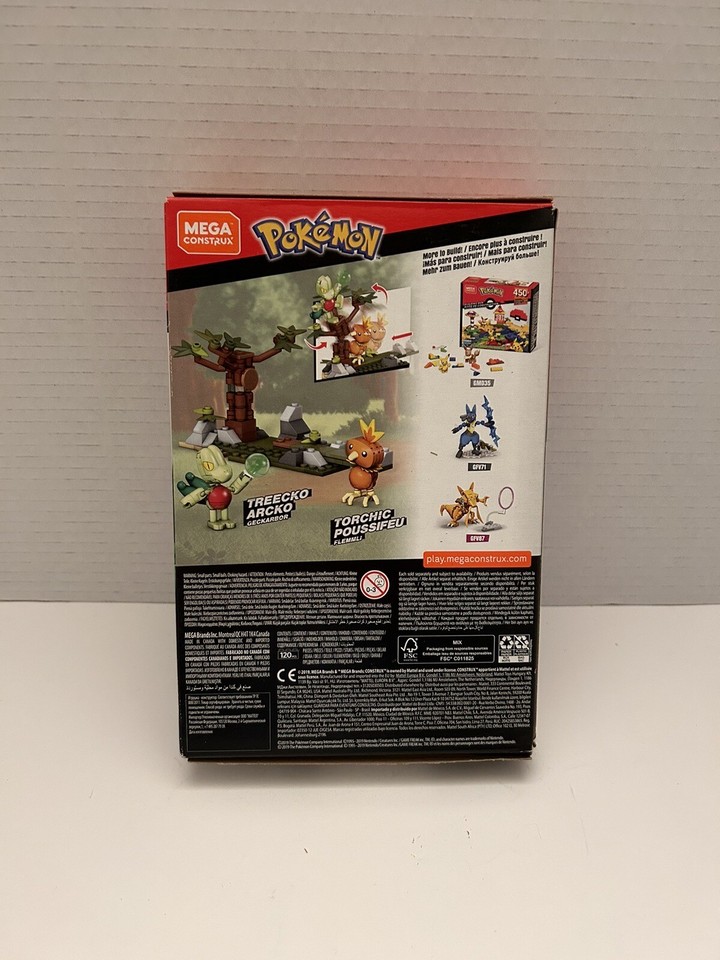 Mega Construx Pokémon Set Torchic Poussifeu Vs Treecko Arcko New Sealed ...