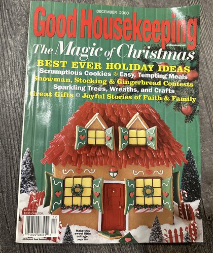 Good Housekeeping December 2000 Issue Magic Of Christmas Best Ever ...
