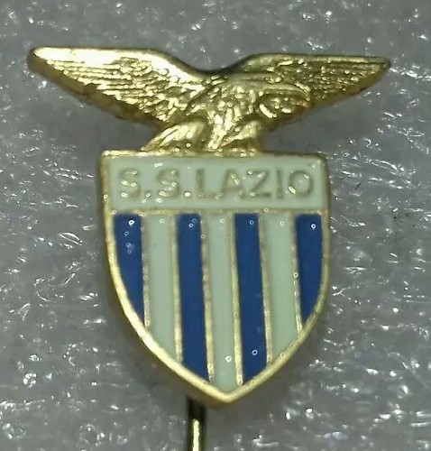 Distintivo Calcio ago LAZIO badge pin no piedino | eBay