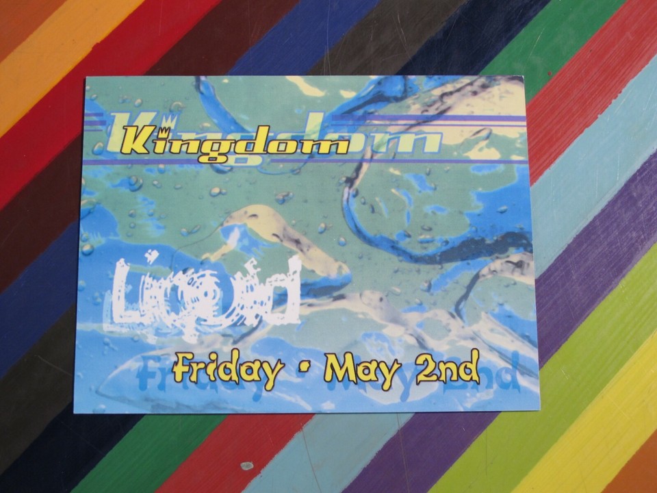 vtg 1990s 2000s Rave Music Dance Event Flyer - Detroit Hardkiss St ...