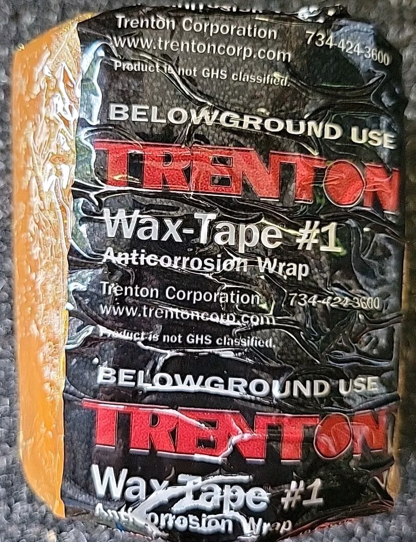 (24 Rolls) TRENTON WAX-TAPE #1 Below Ground Anti-Corrosion Wrap NEW | eBay
