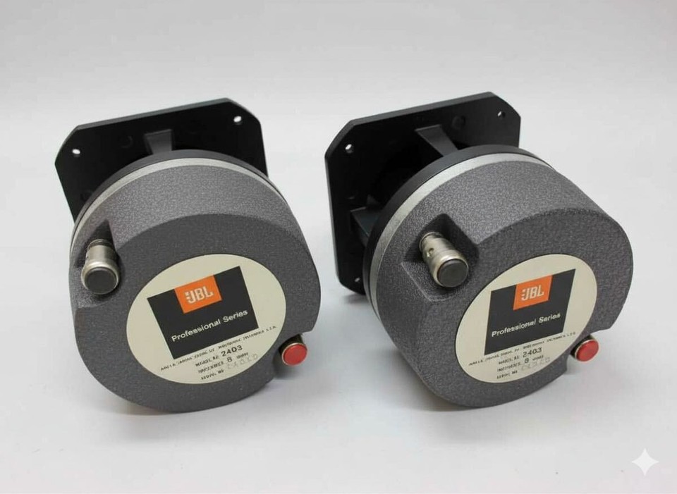 JBL 2403 Alnico Tweeter Pair | eBay
