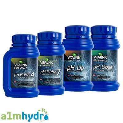 Vitalink Essentials PH EC Buffer 4 7 Calibration Fluid CF Solution Hydroponics | eBay UK