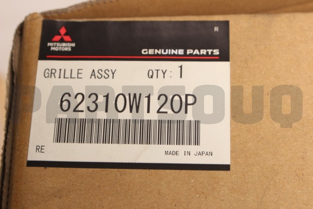 2021 2022 OEM Genuine Mitsubishi OUTLANDER Grille 62310W120P for sale ...