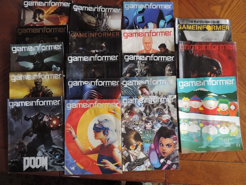 Lot of 18 Assorted GAME INFORMER Magazines | eBay