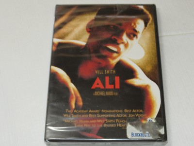 Ali DVD 2002 Drama Muhammad Ali Biography Will Smith Jon Voight Rated-R ...