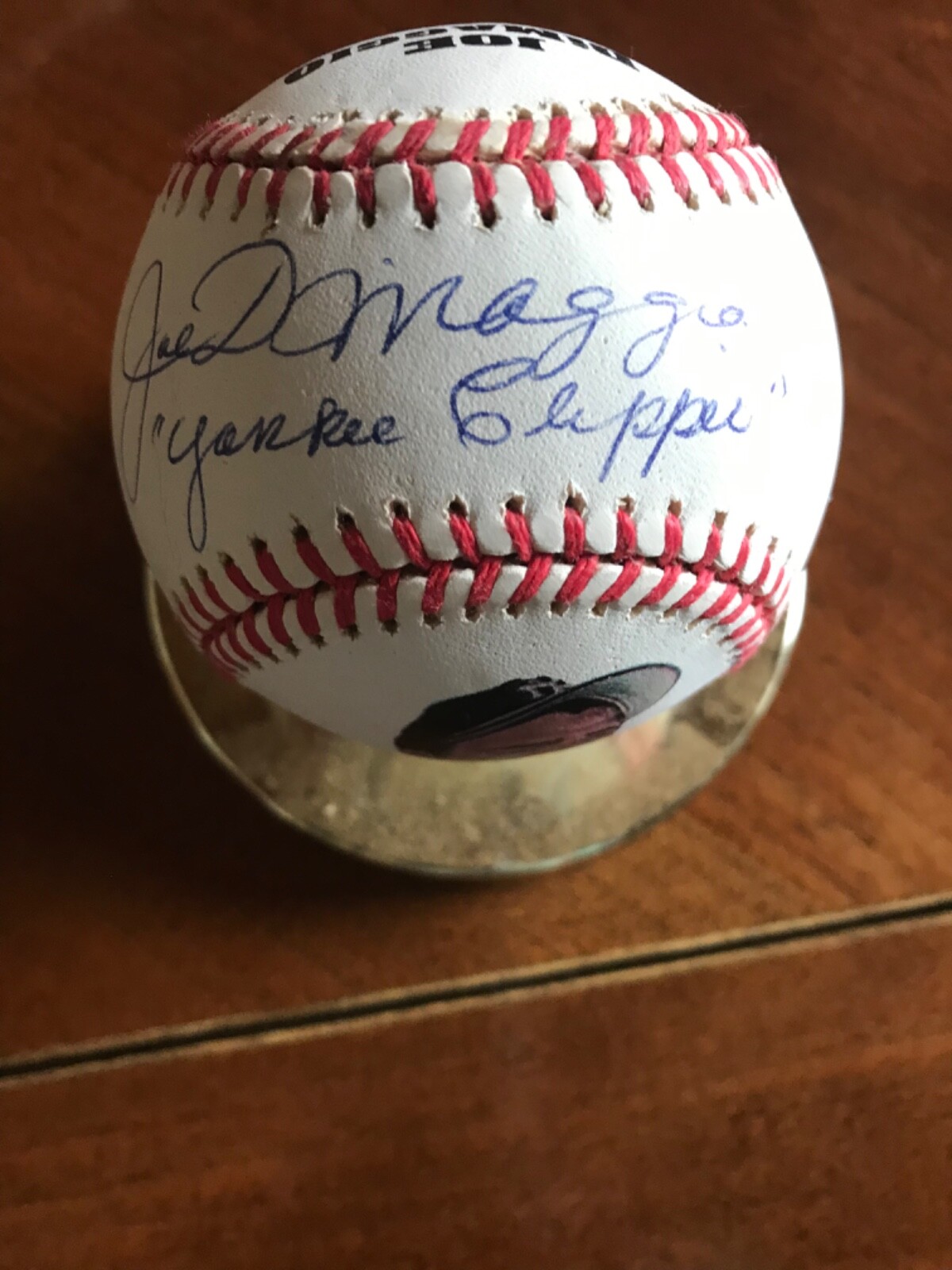 joe dimaggio “ yankee clipper” autographed signed baseball | eBay
