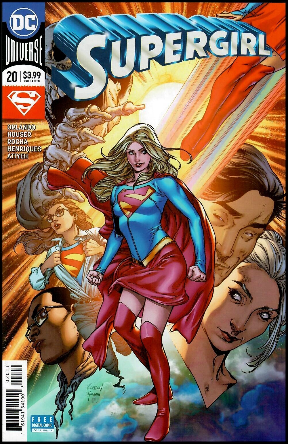 SUPERGIRL #20 ROBSON ROCHA COVER JUNE 2018 DCU NM COMIC BOOK 1 | eBay