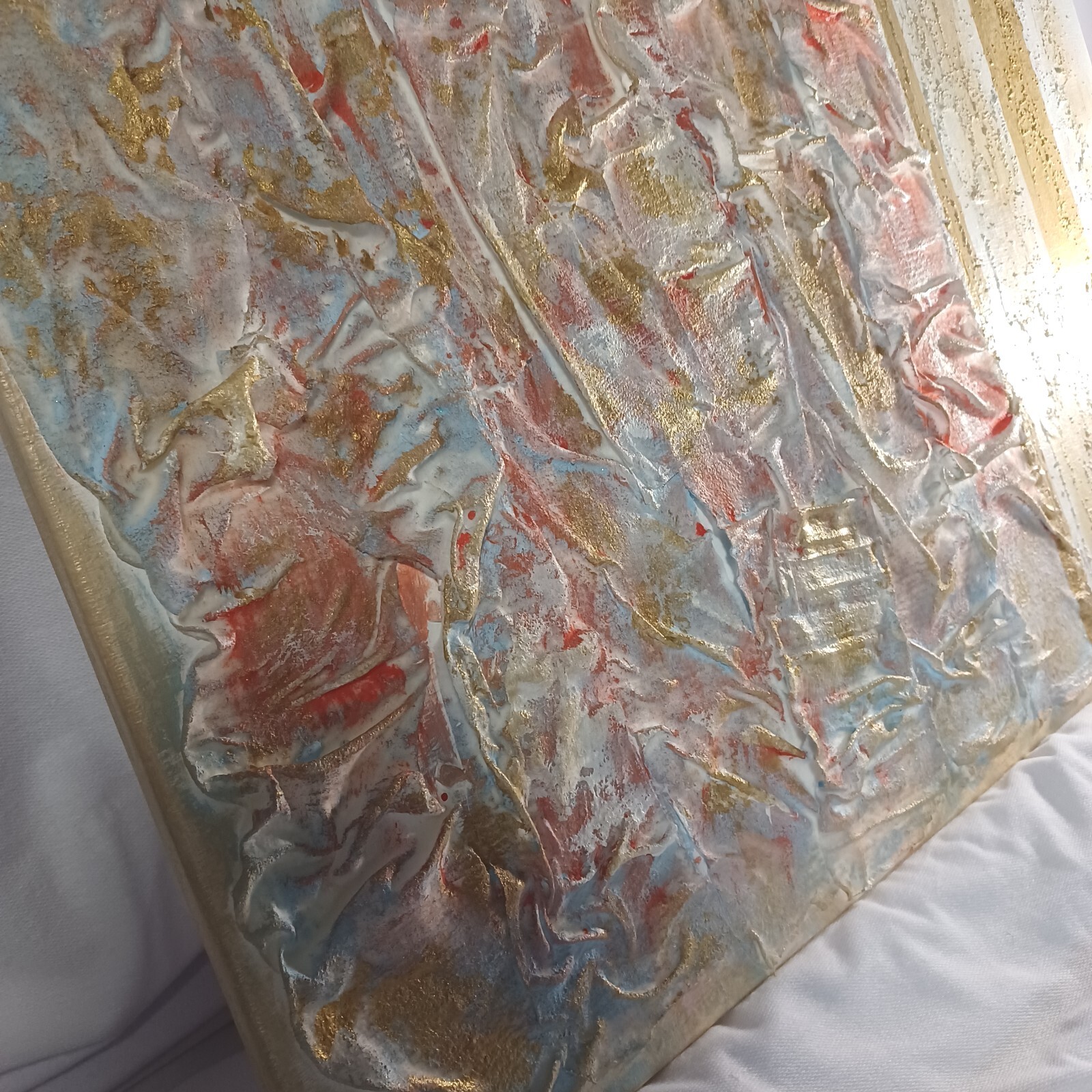 Textured wall art 18x24 Abstract Mario New Orleans | eBay