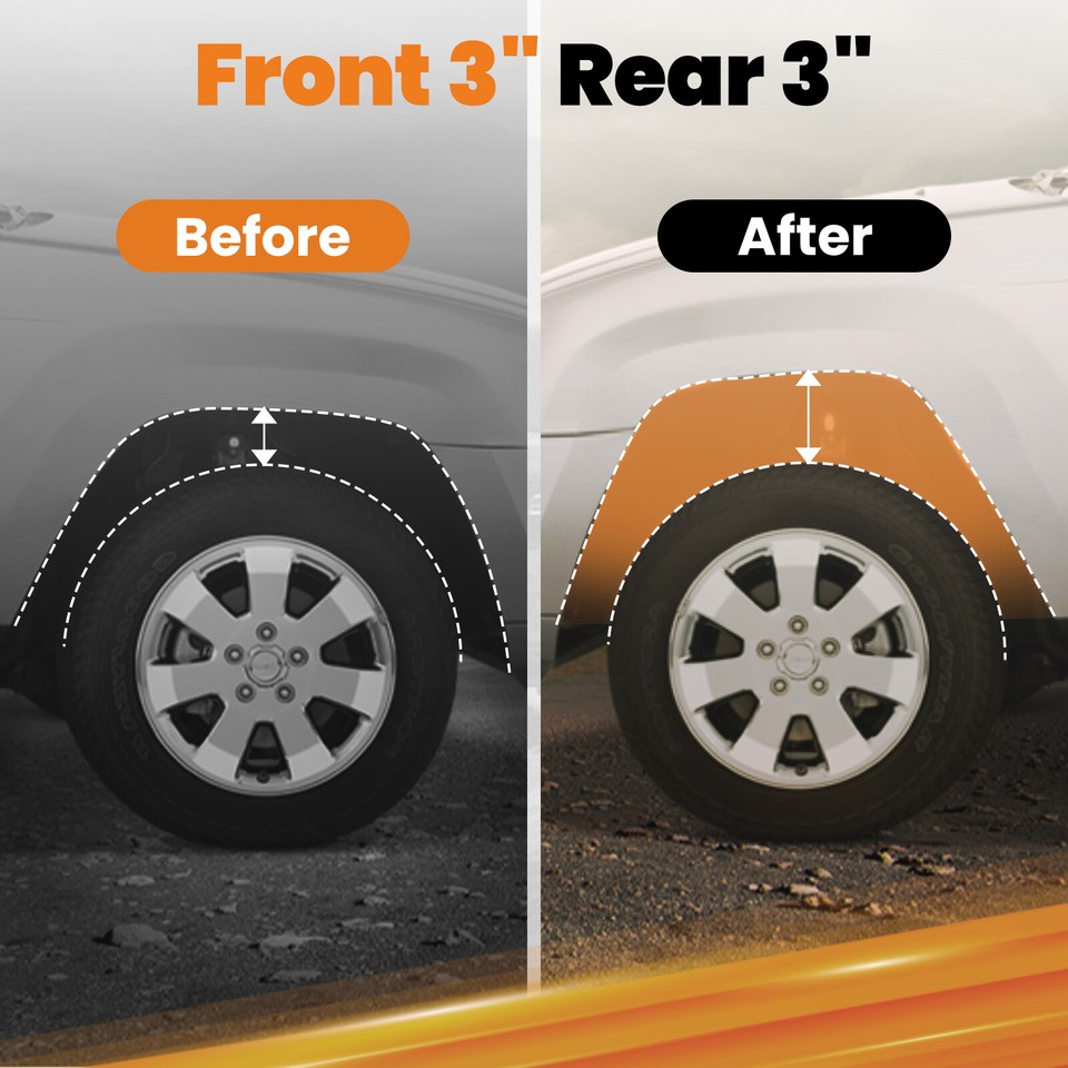 Body Lift Kit Front 2" Rear 2"-5" For Chevy Astro GMC Safari AWD 1996 ...