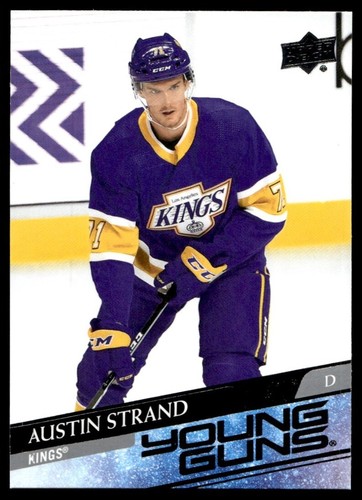 2020-21 Upper Deck Young Guns Austin Strand Rookie A16 Los Angeles ...