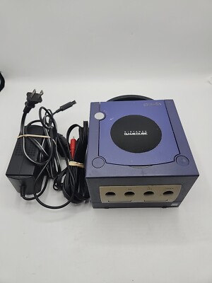 Nintendo Indigo Gamecube Console w/ Cords Tested Working | eBay