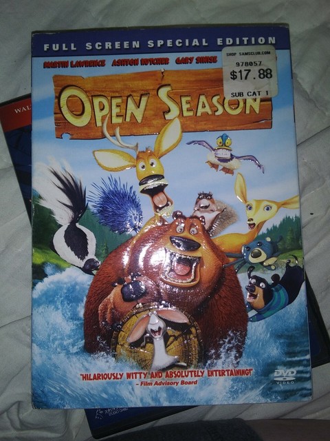 OPEN SEASON Movie DVD Full Screen Special Edition & Features | eBay