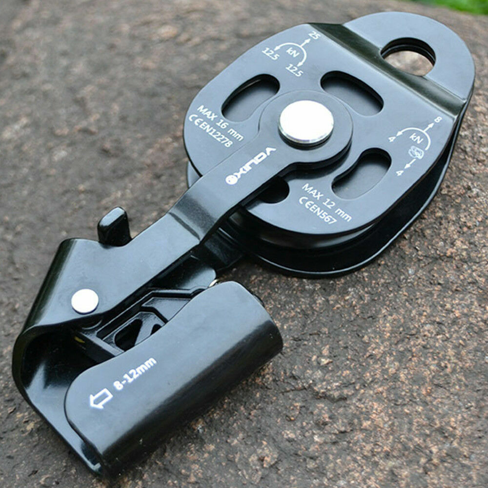 Heavy Lifting Pulling Device Rock Tree Climbing Rope Pulley Outdoor ...