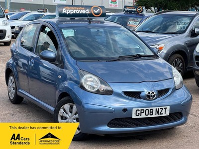 2008 Toyota AYGO Aygo Blue Mm Vvt-i Hatchback Petrol Automatic | eBay UK