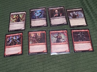 MTG Vampire x8 Gluttonous Guest,Belligerent Guest,Blood Burglar ...