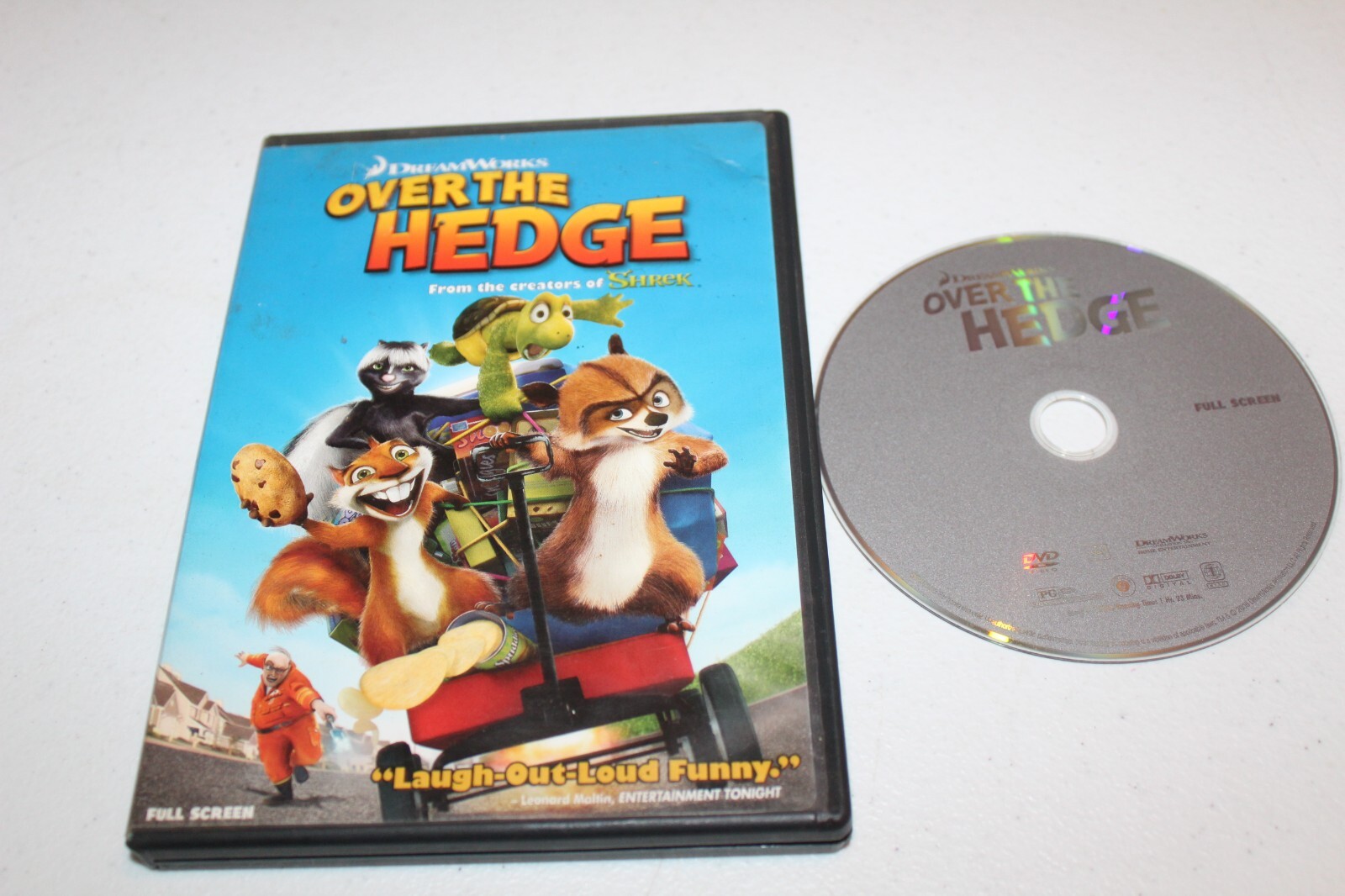 Over the Hedge (DVD 2006) Bruce Willis, Garry Shandling, Steve Carell ...