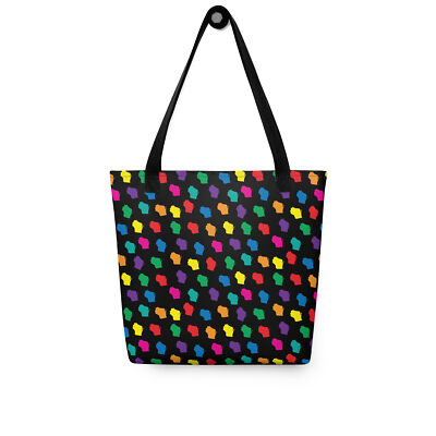 Wisconsin Colorful Pattern State Pride Tote Bag Purse | eBay