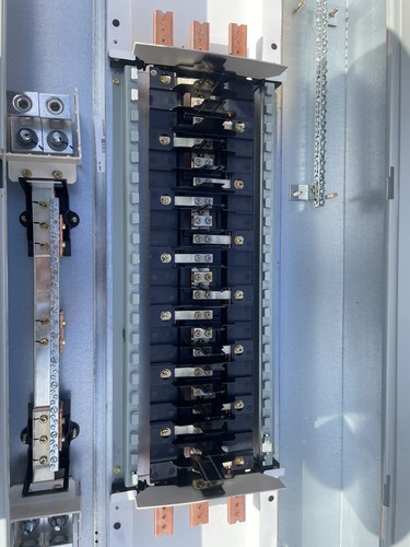 1-EATON PRL2X 400A 480/277V MAIN LUG PANELBOARD 42 SPACE 3P4W NEMA 1 ...