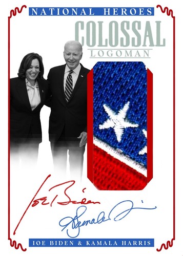 Joe Biden & Kamala Harris National Heroes PARODY Novelty Card By ...