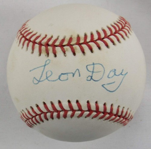 Leon Day Signed Rawlings Baseball JSA AS32119 | eBay