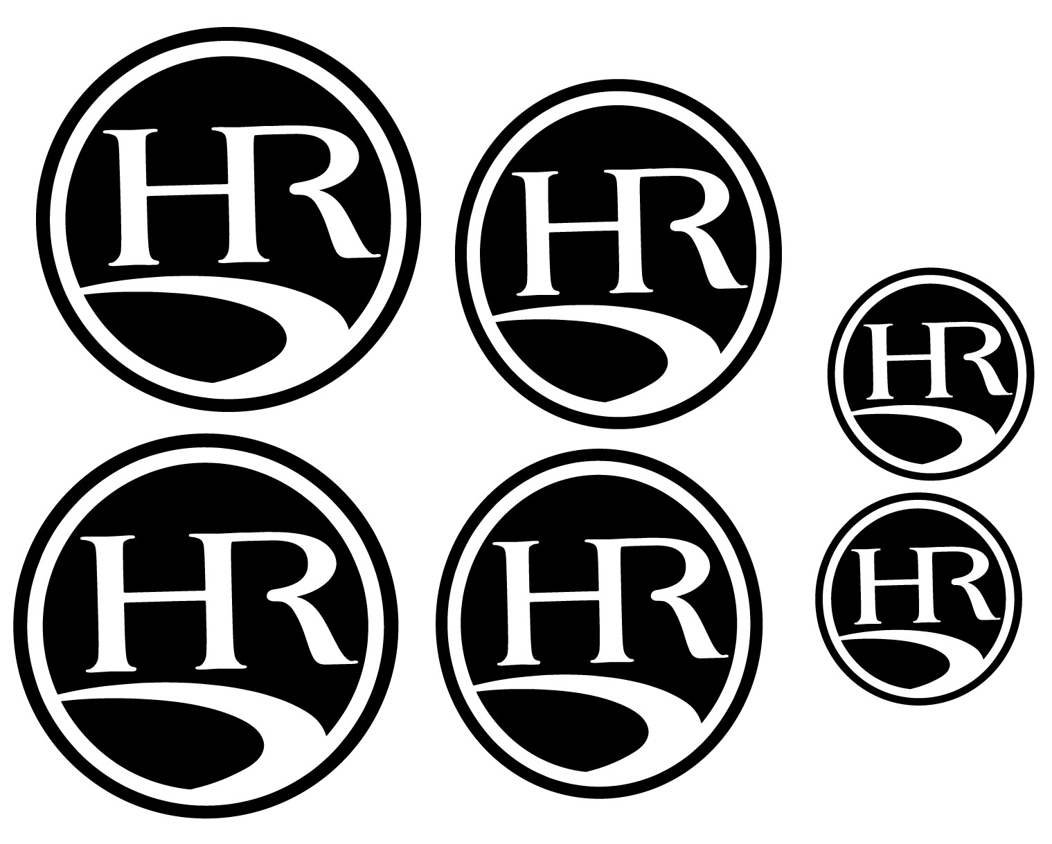 6 RV TRAILER HOLIDAY RAMBLER RV LOGO GRAPHICS DECALS | eBay