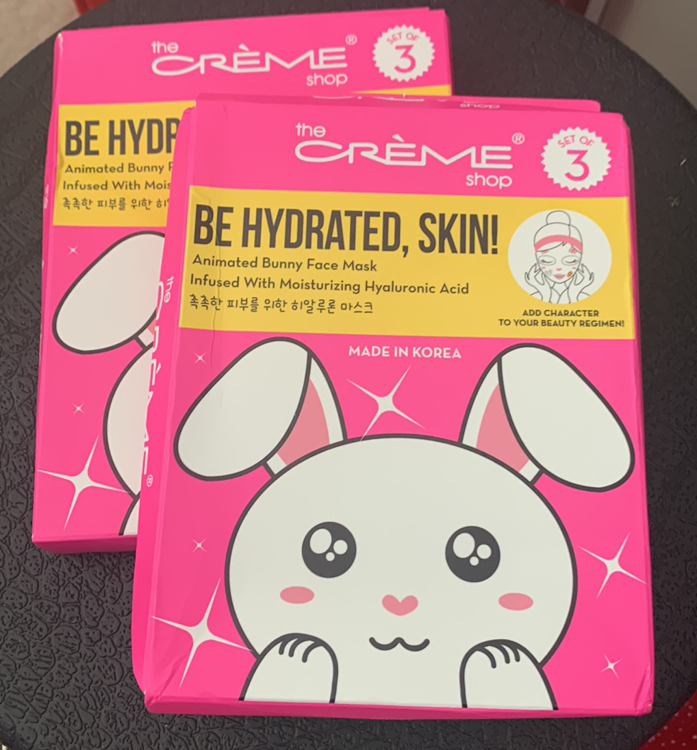 Cartoon Bunny Face Mask