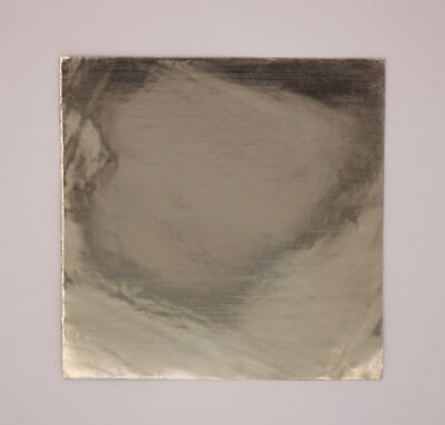 REAL Tin Foil Metal 99.9% Pure 2x2x0.0043 Inch Element 50 Sn Chemistry ...