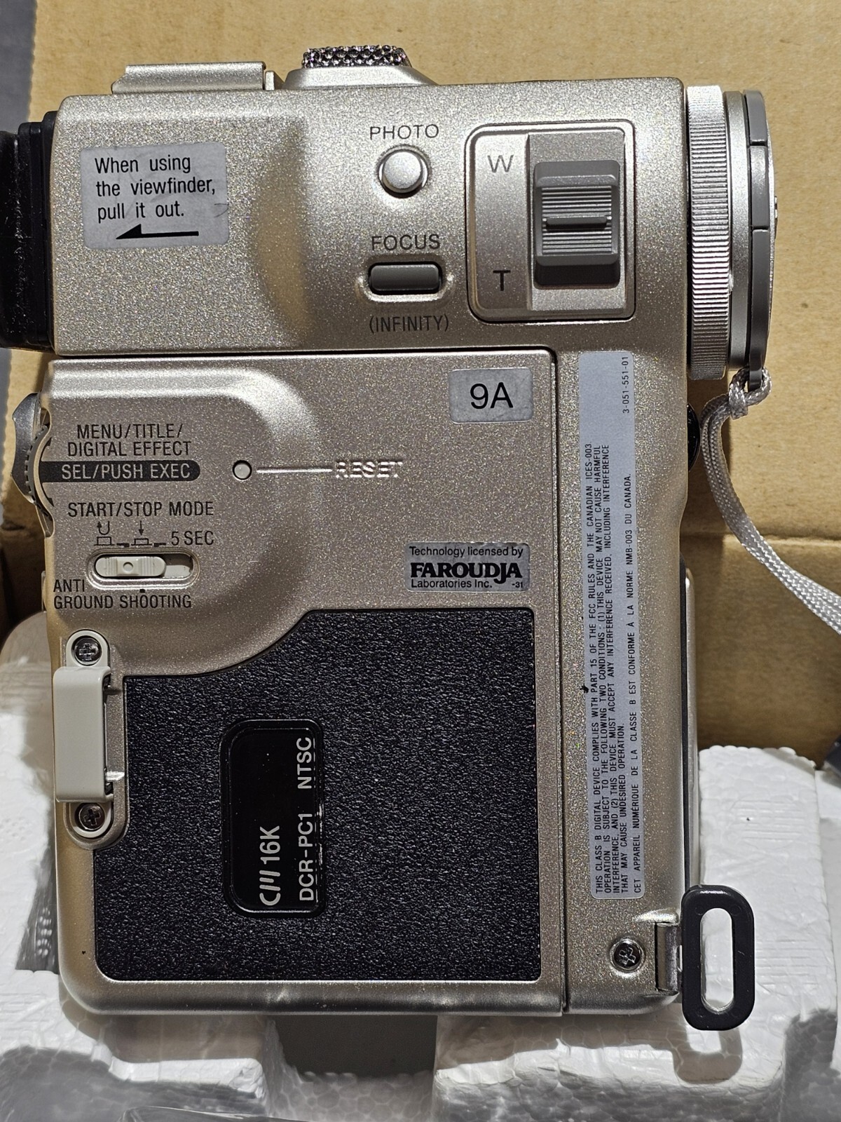 Sony Handycam DCR-PC1 DV Camcorder for sale online | eBay