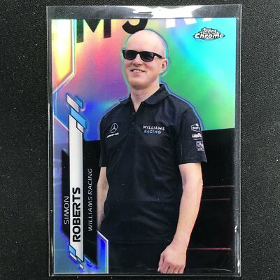 2020 Topps Chrome Simon Roberts F1 Crew Refractor No 87 | eBay