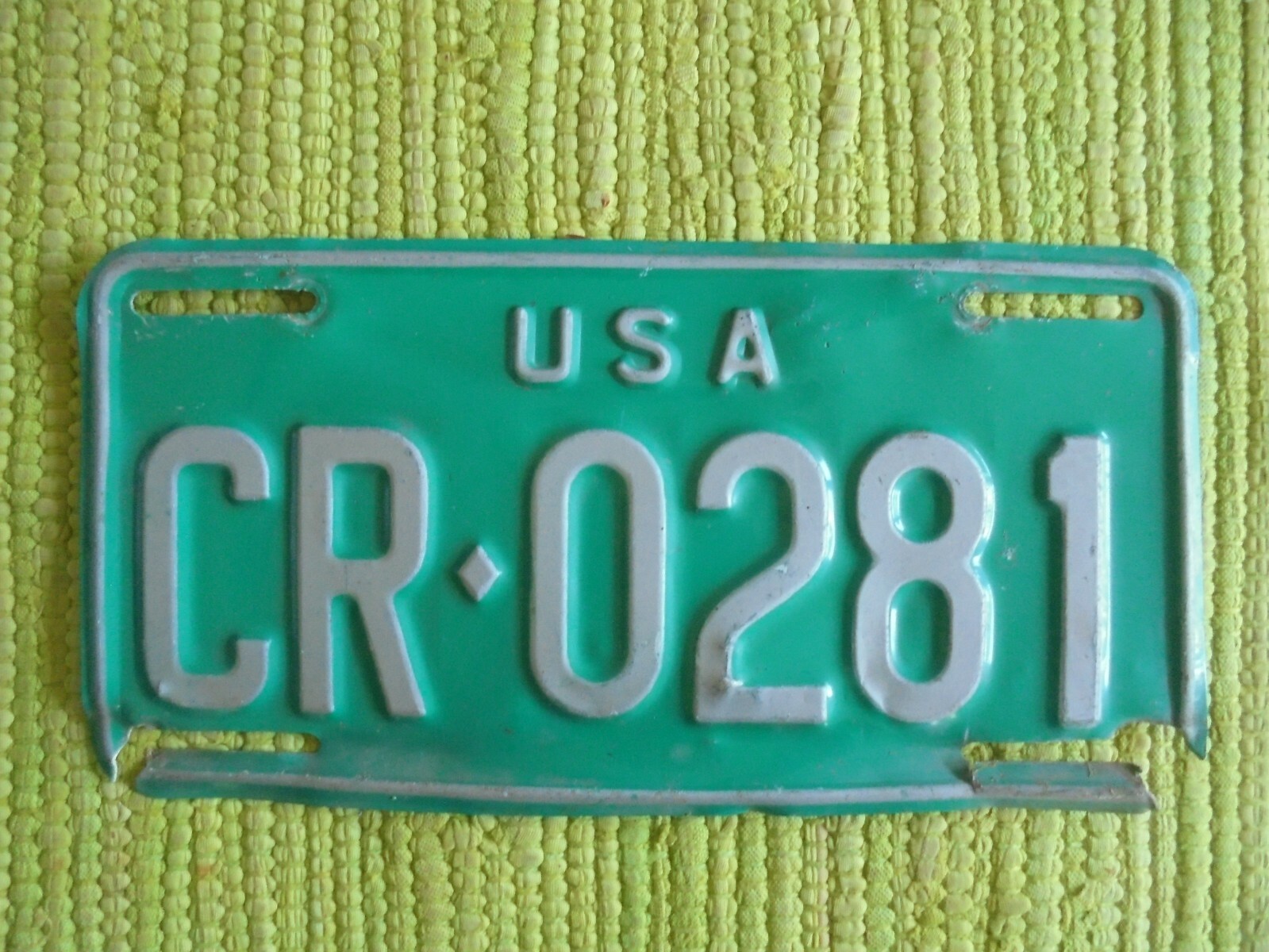 US Forces in Germany License Plate 66-73 Military German Tag CR-0281 | eBay