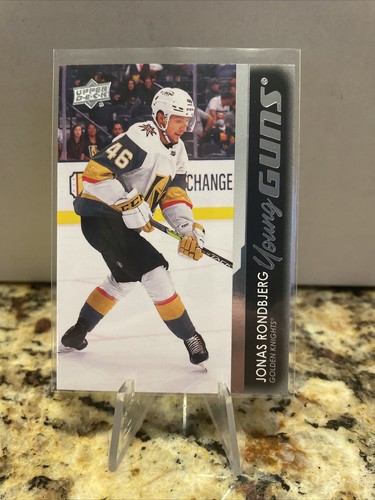 21-22 UD Series 2 Base Young Guns #460 Jonas Rondbjerg - Vegas Golden ...