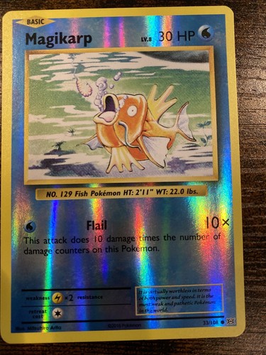 magikarp 33/108 reverse holo NM FREE SHIPPING | eBay