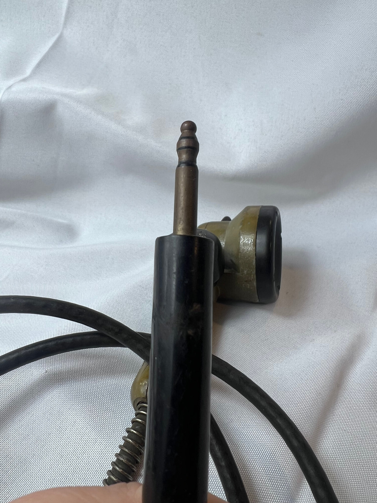 WWII Aircraft Microphone Hand Held SHURE T-17 SW-109 Army Tank Military ...