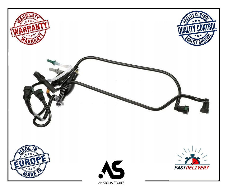Fuel Hose Pipe Harness & Pump For Peugeot 206 207 Bipper Citroen 1.4 ...