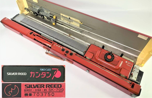 Machine à tricoter Silver Reed SK-700 Kantan 70 entretenue usagée | eBay