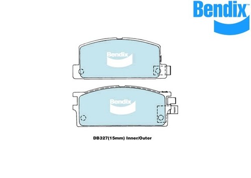 Bendix Front Brake Pad 4x4 For Holden Rodeo 81-82 2.0 D 4x4 Ute DB327 -4WD | eBay