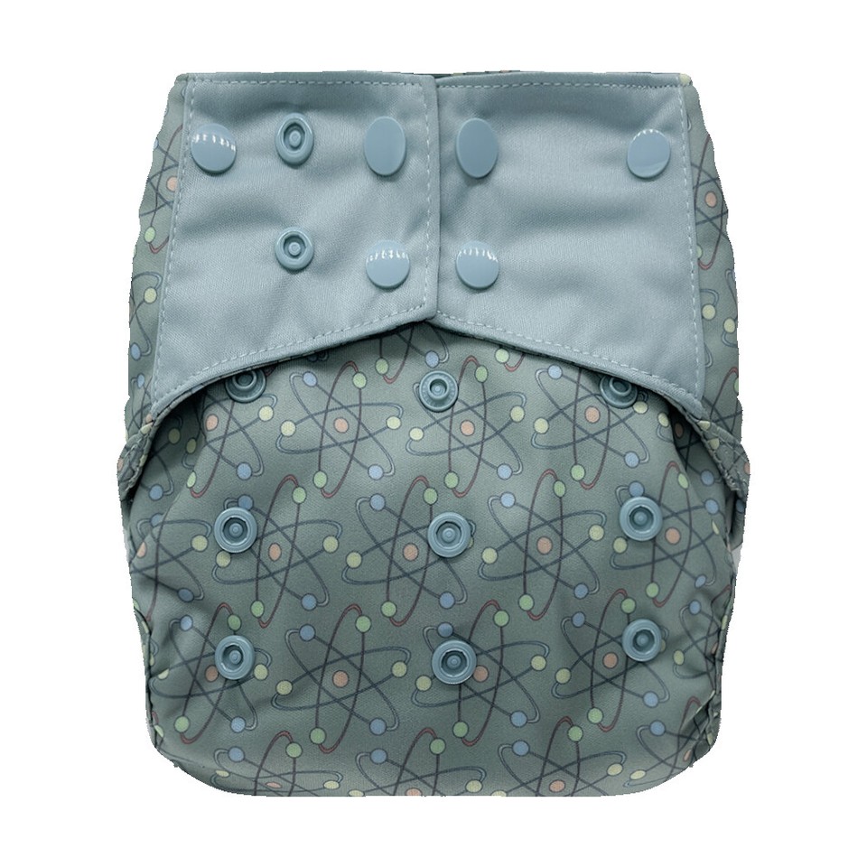 ECOABLE Baby Heavy Duty Waterproof Cloth Diaper Cover with Leg Gussets ...
