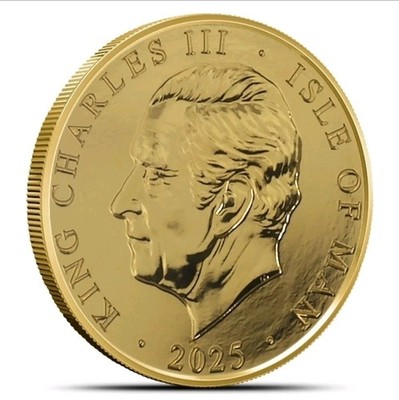 Gold Coin 24k Pure Gold Isle Of Man 2024 | eBay